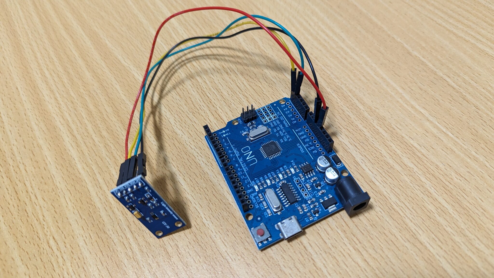 明るさセンサー(GY-30)を使ってみた‼(Arduino編) – ど素人電子工作